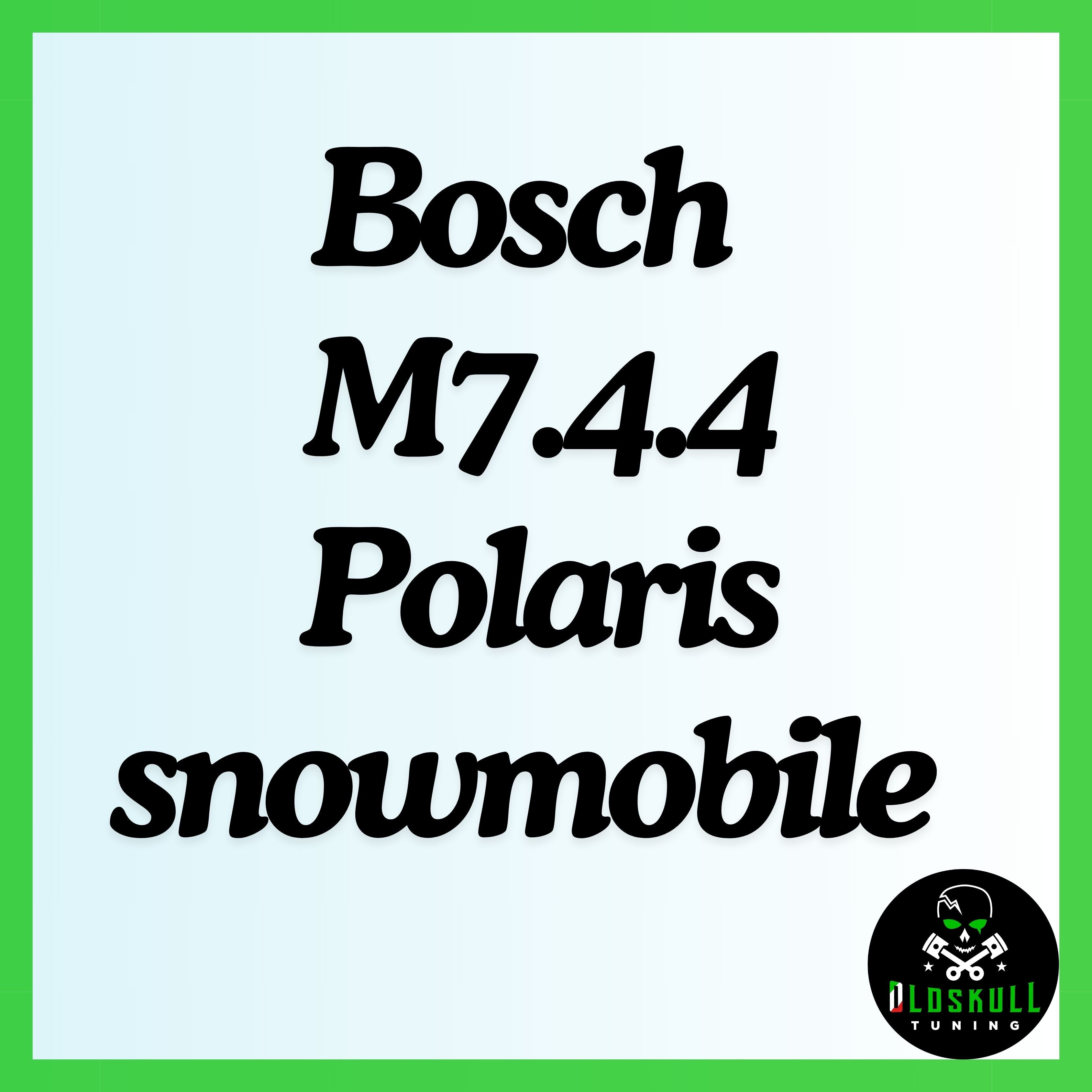 Bosch M7.4.4 Polaris snowmobile – OldSkullTuning shop