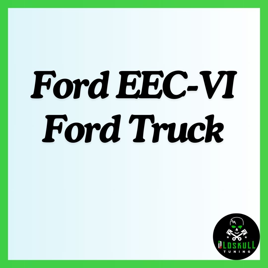 Ford EEC-VI Ford Truck – OldSkullTuning shop