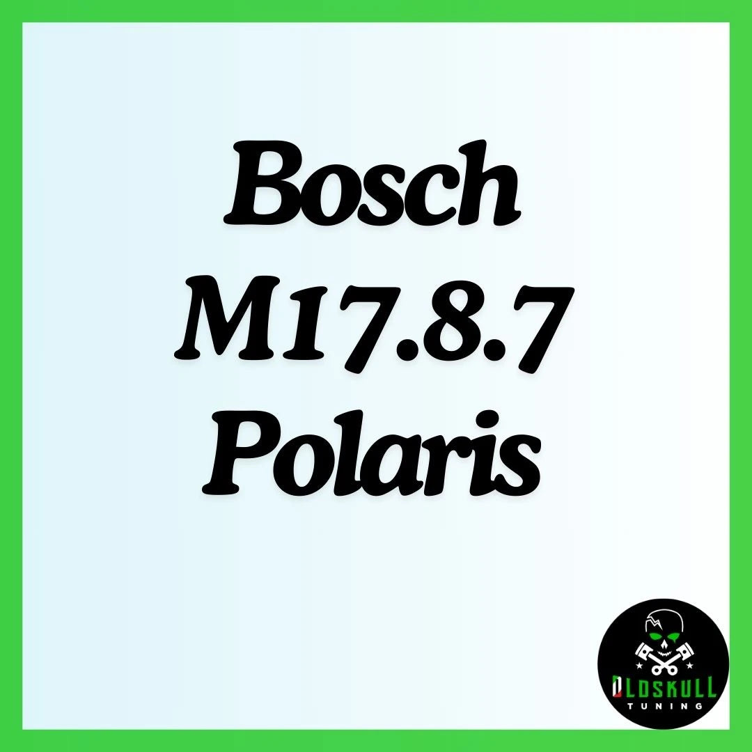 Bosch M17.8.7 Polaris – OldSkullTuning shop