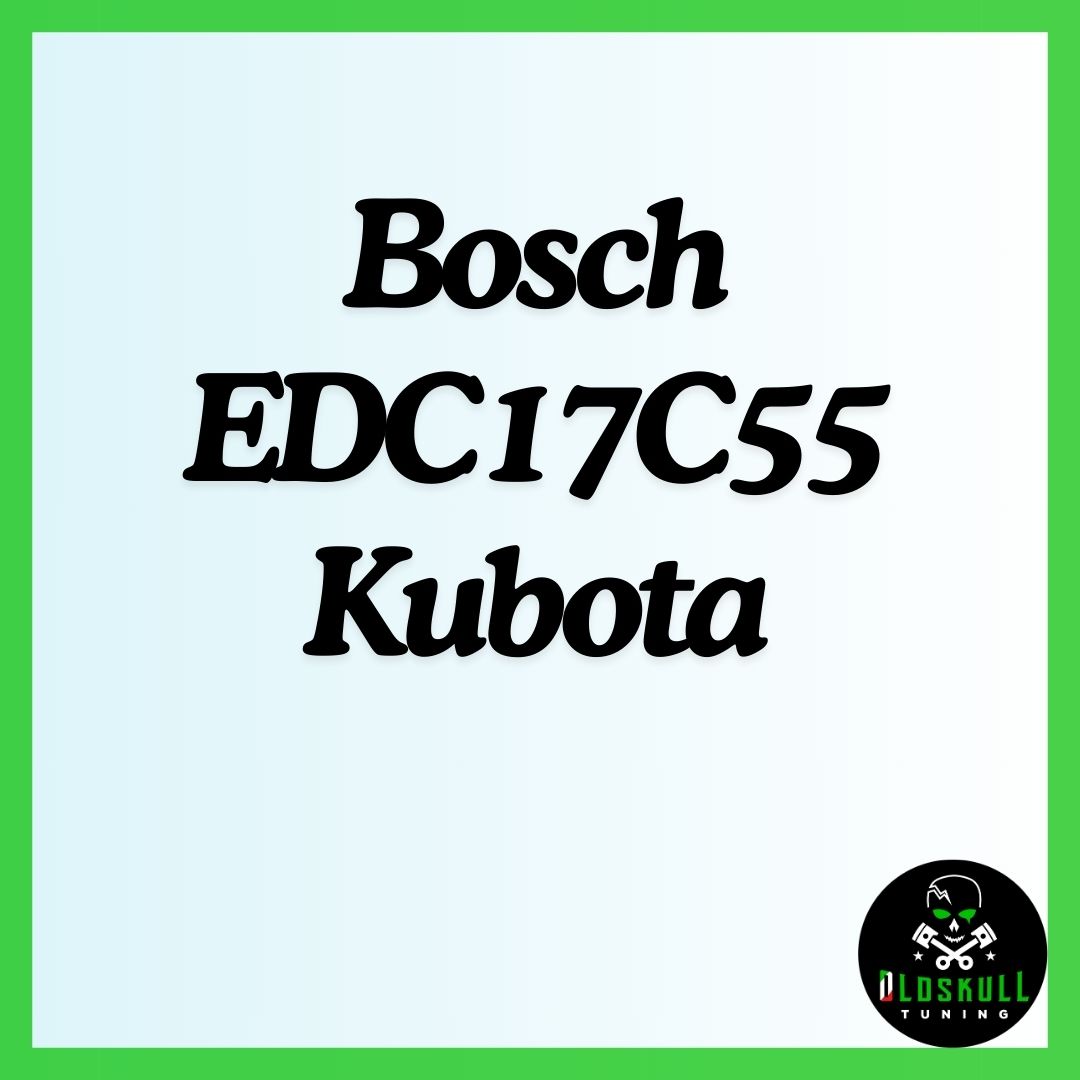 Bosch EDC17C55 Kubota – OldSkullTuning shop