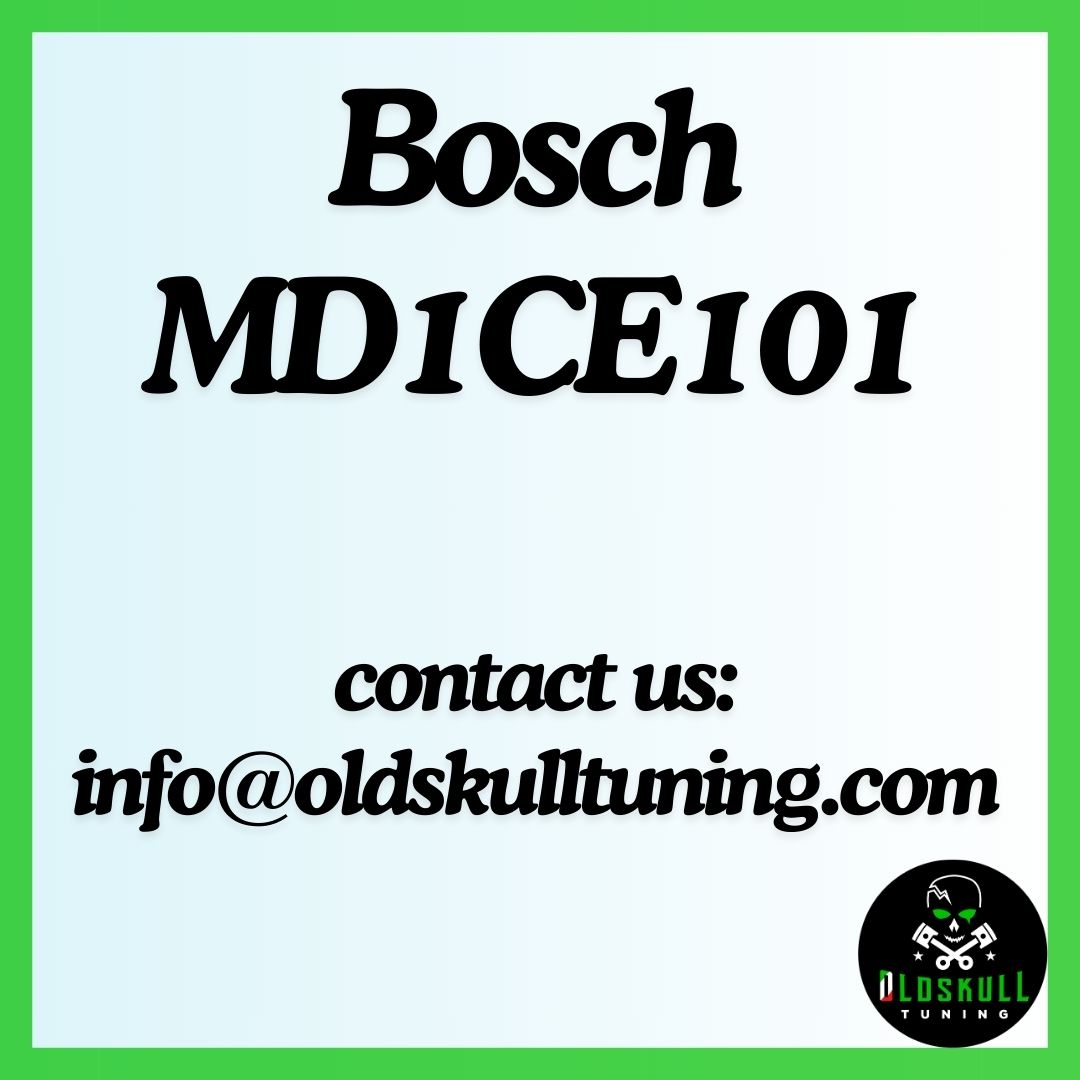 Bosch MD1CE101 Boat – OldSkullTuning shop