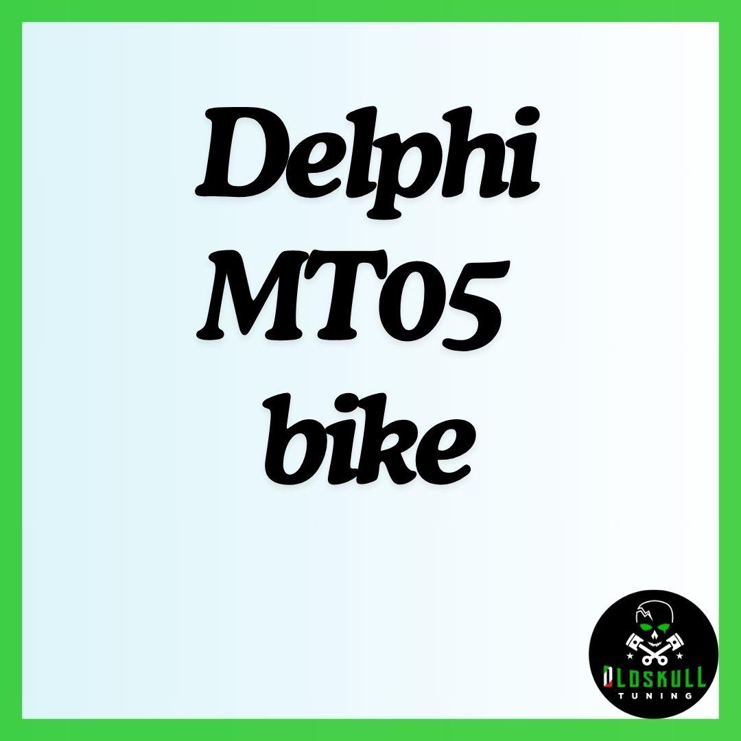 Delphi MT05 bike – OldSkullTuning shop